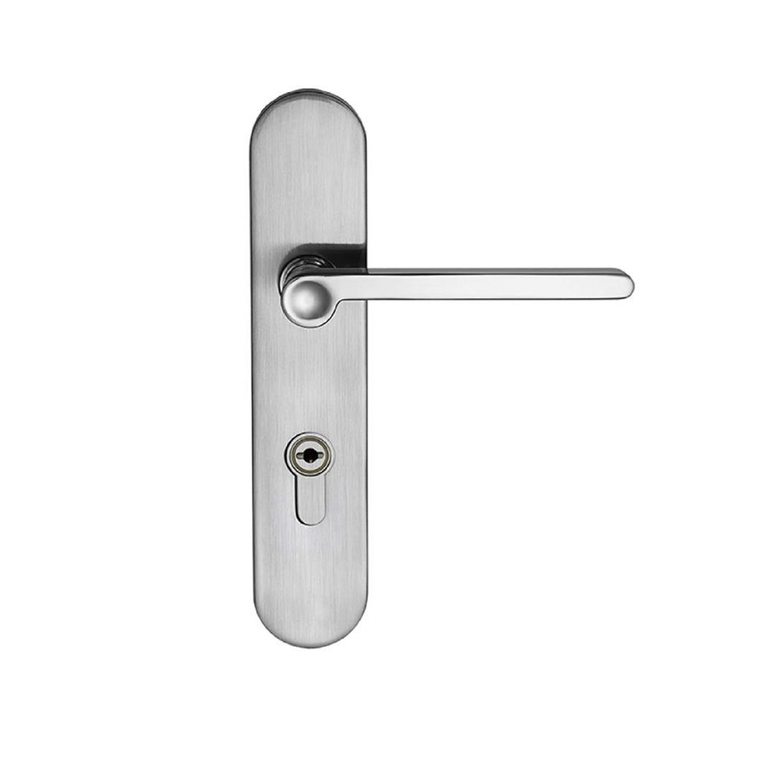 Antibacterial Bullet Door Lock , White Toned - eDecor